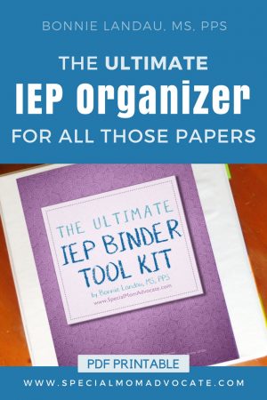 The Ultimate IEP Binder Toolkit for Special Ed Parents | Special Mom ...