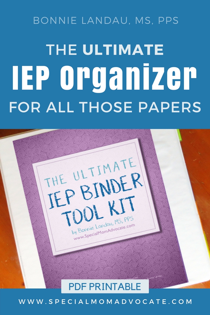 The Ultimate IEP Binder Toolkit for Special Ed Parents | Special Mom ...