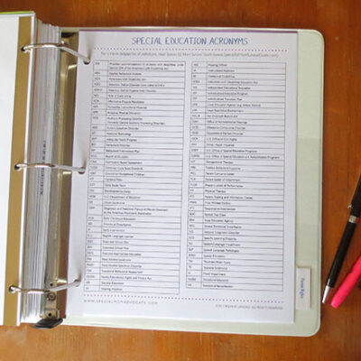 The Ultimate IEP Organizer for Special Ed Parents | Special Mom Advocate