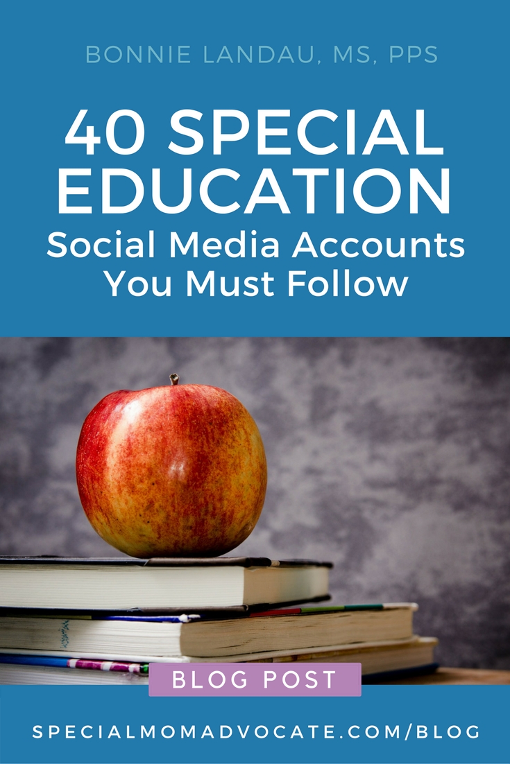 40 Special Ed Social Media Accounts You Must Follow | Special Mom Advocate