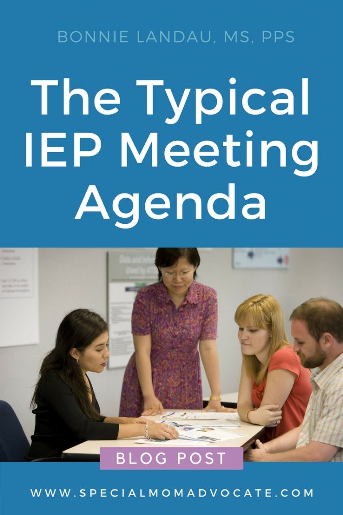 The Typical IEP Meeting Agenda | Special Mom Advocate