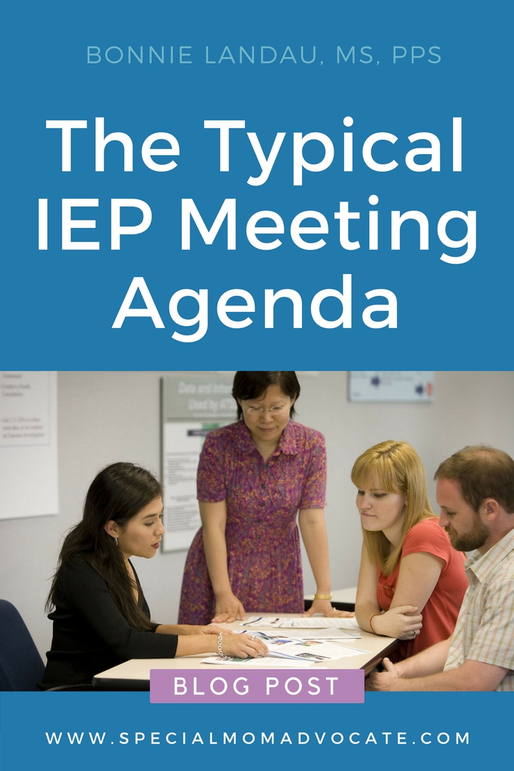 The Typical IEP Meeting Agenda | Special Mom Advocate