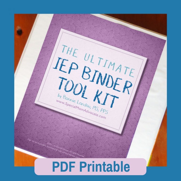 The Ultimate IEP Organizer for Special Ed Parents | Special Mom Advocate