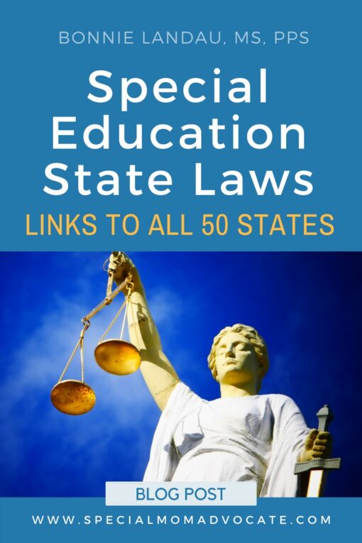 Special Education Law in Each of the 50 States | Special Mom Advocate