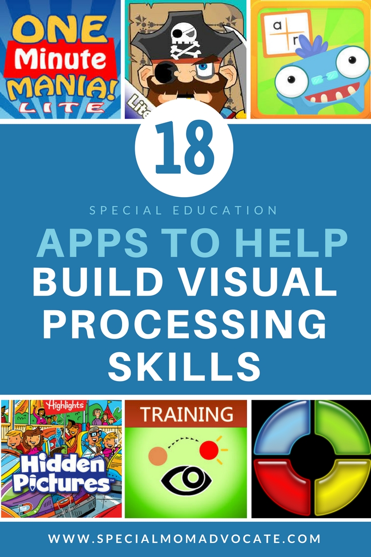 18 Apps to Help Build Visual Processing Skills | Special Mom Advocate