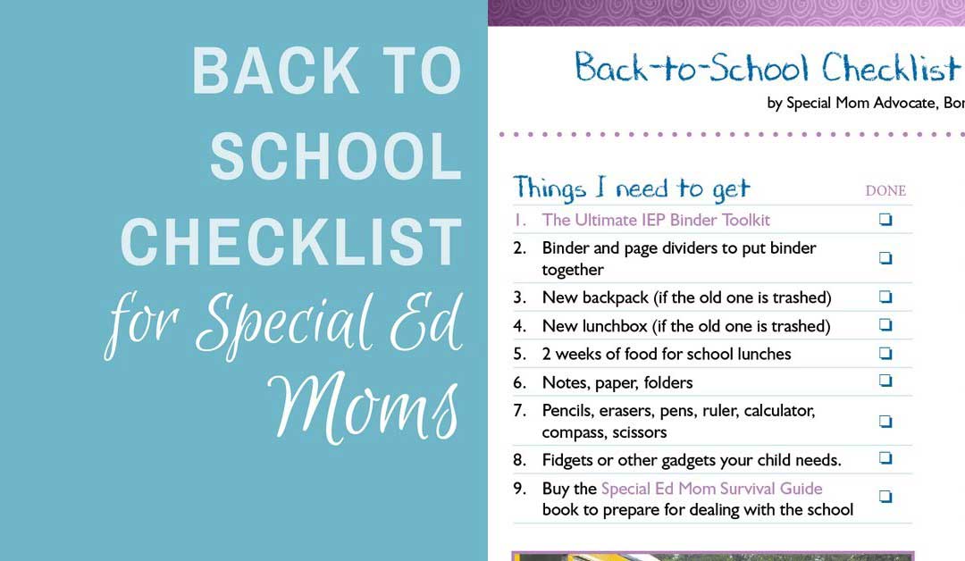 Printable | Special Mom Advocate