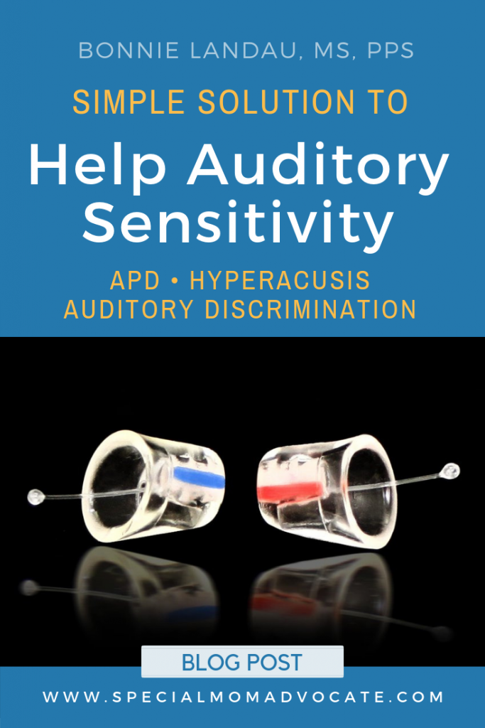 A Simple Solution to Help Auditory Sensitivity | Special Mom Advocate