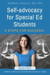 Self-Advocacy: A Critical Skill for Special Ed Students | Special Mom ...