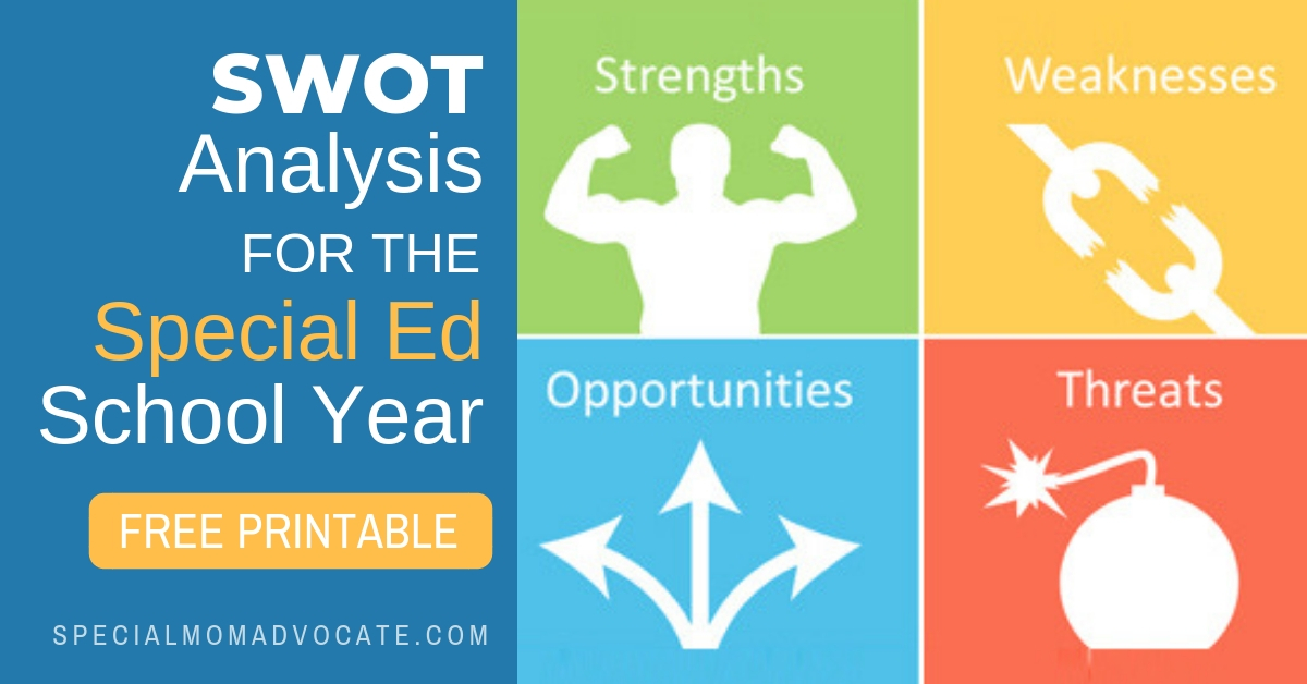 SWOT Analysis for the Special Ed School Year | Special Mom Advocate